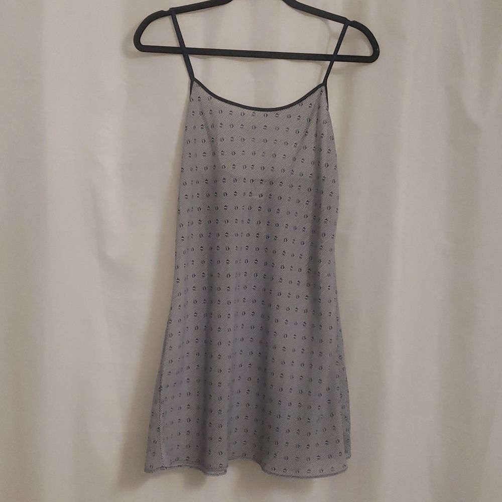 Valentino Intimo Satin Slip Dress With Roses Sz S - Gem